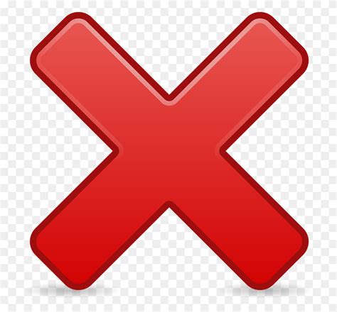 Red X Emoji Png Png Image X Emoji Png Flyclipart