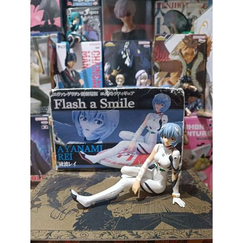 Authentic Rei Ayanami Of Evangelion Flash A Smile Figure Shopee Philippines