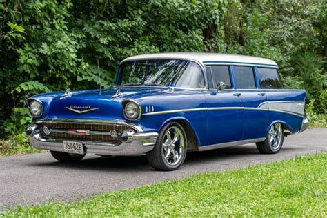 1957 Chevrolet Bel Air 4 Door Wagon Vin Vc57l124172 Classiccom