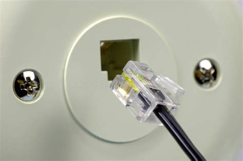 Network Cable Plugged Into Laptop Stock Image Image Of Link Digital