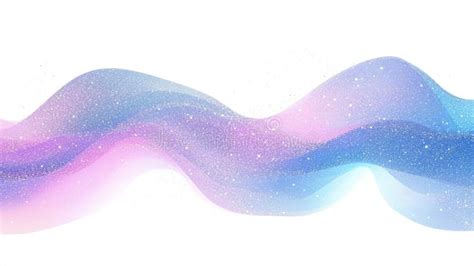 A Soft Flowing Abstract Design With Pastel Colors And Sparkles Evoking A Dreamy Atmosphere