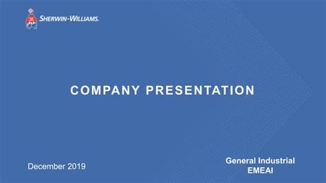 Sherwin Williams Pptx