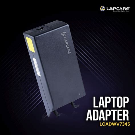 Buy Lapcare Loadwv Laptop Power Adapter With Over Current Protection Black At Best Price On
