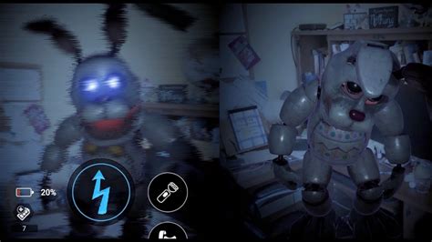 Fnaf Ar Easter Bonnie With Toy Chica Cpu Youtube