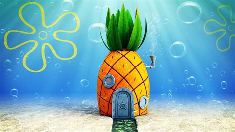 Spongebob Pineapple Drawing