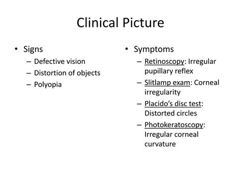 Irregular Astigmatism Pptx