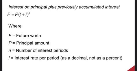 Solved Formula P F 1 I −n F P 1 I N 1 How Much Must Be