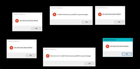 Issue With Recursive Errors Fivem Client Support Cfxre Community