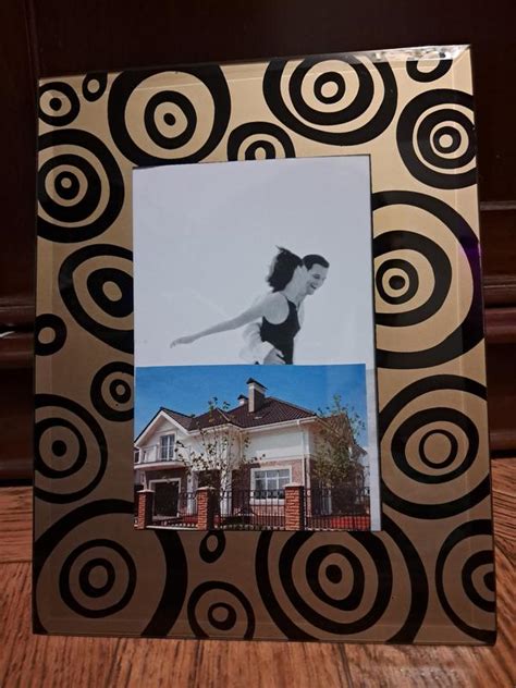 Стеклянная шикарная фоторамка — цена 75 грн в каталоге Фоторамки Купить товары для дома и быта