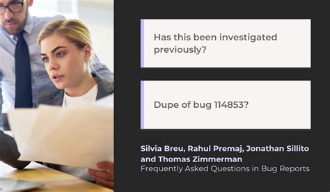 Questions To Ask When A Bug Report Is Created