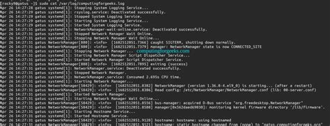 perform proper rsyslog logs rotation using logrotate computingforgeeks