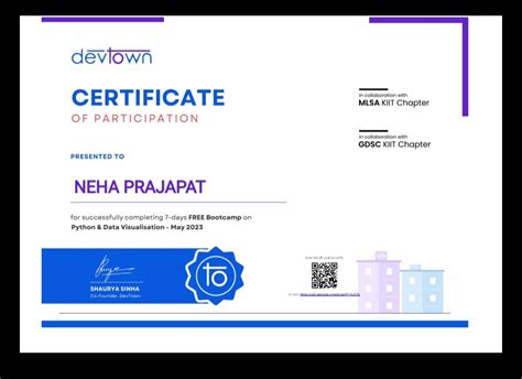 neha prajapat on linkedin data python devtown