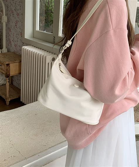 피시즈오브 3컬러 당일특가나들이룩🎀 탄탄 나일론 미니 숄더백 크로스백 데일리 가방 미니백 호보백