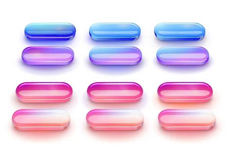 isolated 3d buttons premium ai generated image