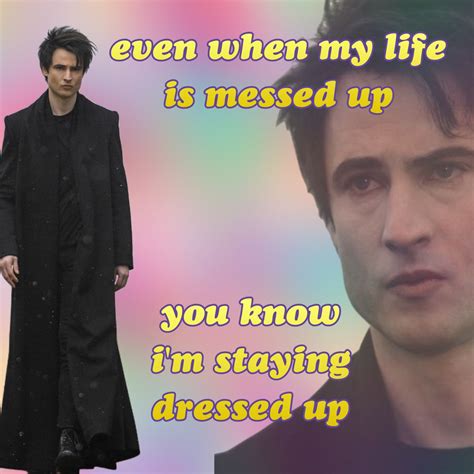 The Doctor Who Is Dressed Up In Black And Has An Image Of Him With