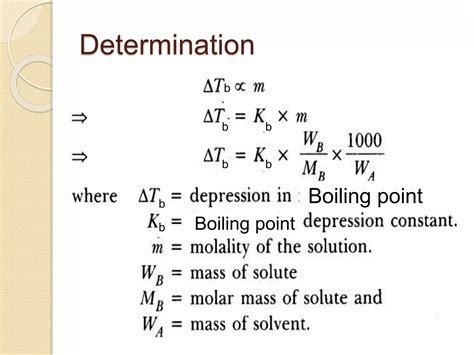 elevation of boiling point pptx