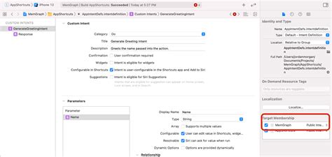 Creating A Siri Shortcut Swiftjective C