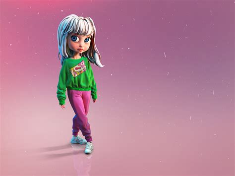 Artstation 3d Girl