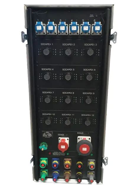 72 Way Socapex Mains Distro Stage Lighting Services