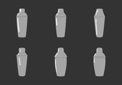 Free Cocktail Shaker Vector Illustration 97928 Vector Art At Vecteezy