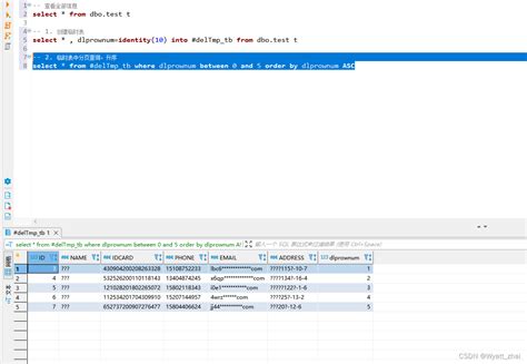 Sybase数据库分页查询（指定起始位置）sybase分页sql Csdn博客