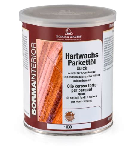 Масло-воск для паркета Borma Wachs Hardwax Parquet Oil 1030 полумат 20л ...