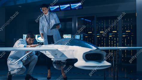 Meeting Of Aerospace Engineers Working On Unmanned Aerial Vehicle