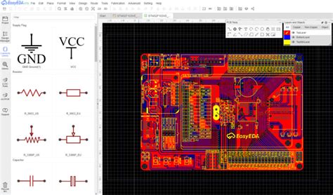 Design Schematic Pcb In Circuitmaker Multisim And Easyeda By Stephentash Fiverr