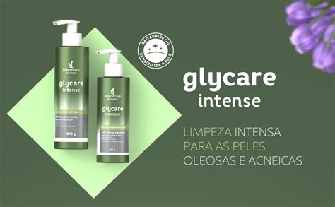 Gel De Limpeza Facial Glycare Intense 300g Limpeza Profunda E Ação