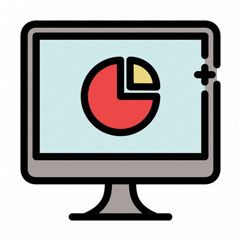 Analytics Chart Device Imac Report Statistics Icon Download On