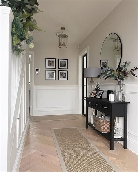 Narrow Hallway Wall Panelling Ideas