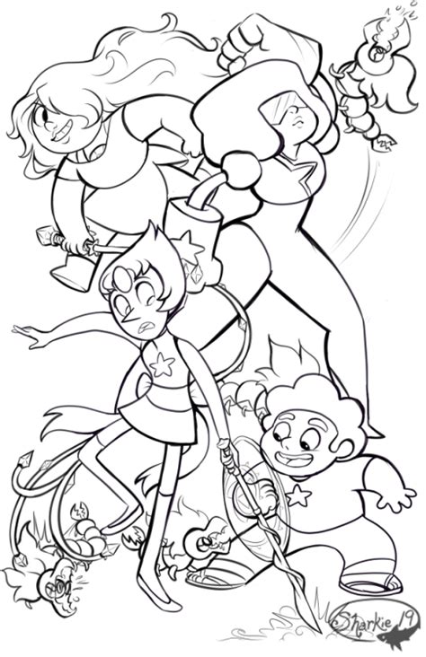 Steven Universe Coloring Pages Artofit