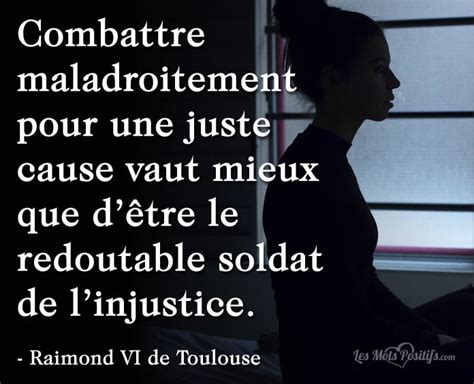 Pour Une Juste Cause Les Mots Positifs Com