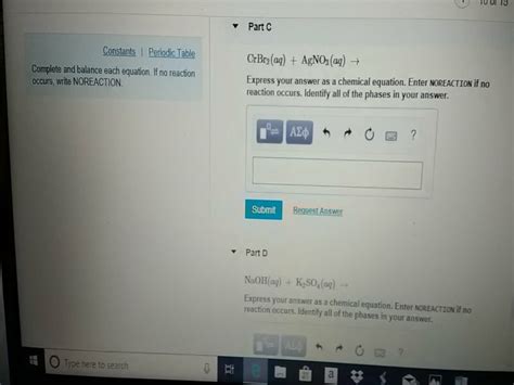 Solved L Part C Constants Periodic Table Chegg