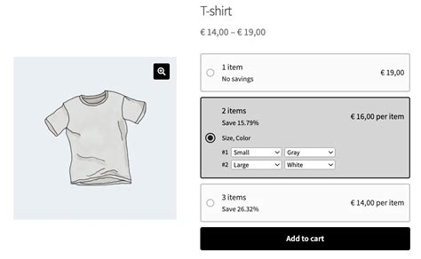 woocommerce how to add to cart multiple variations at once