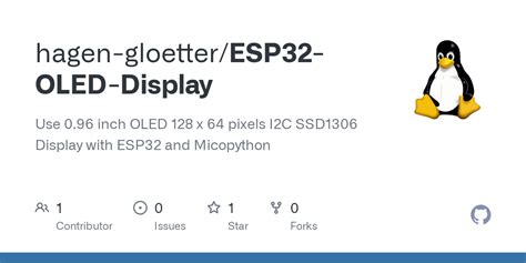 GitHub Hagen Gloetter ESP32 OLED Display Use 0 96 Inch OLED 128 X 64 Pixels I2C SSD1306
