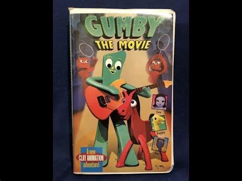 Gumby The Movie Full 1995 Warnervision Entertainment Vhs Youtube