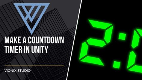 Creating A Countdown Timer In Unity Youtube