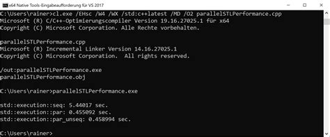 Performance Der Parallelen Stl Algorithmen Heise Online