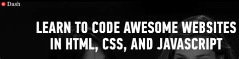 Dash Aprende A Programar Html5 Css Y Javascript Mil Cursos Gratis