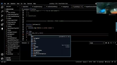 Check A Number Is Prime Or Not Javascript Using Function Youtube