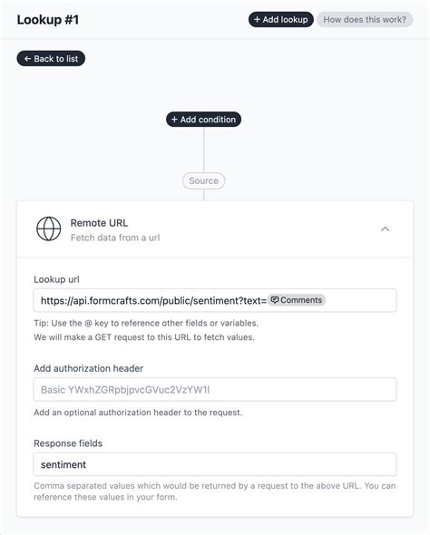 Dynamic Lookup