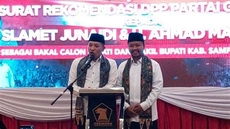Sosok Pendamping Slamet Junaidi Di Pilkada Sampang 2024 Terkuak Sudah Kantongi Rekomendasi