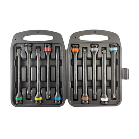 1 2 Dr Pneumatic Wheel Nut 10 Pcs Torque Limiting Extension Set Boa