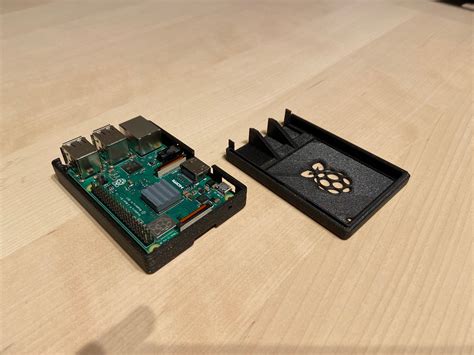 3d print raspberrypi 3 case no screws・cults