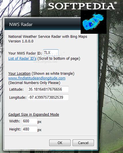 national weather service radar with bing maps download softpedia