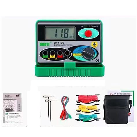 Megohmmeter 0 2000 Ohm Real Digital Earth Tester D Grandado