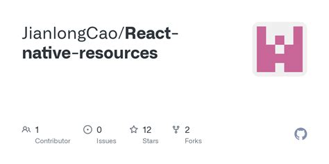 Github Jianlongcao React Native Resources