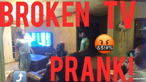 Broken Tv Prank On Mom Goes Wrong Youtube