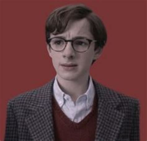Louis Hynes As Klaus Baudelaire A Series Of Unfortunate Events A